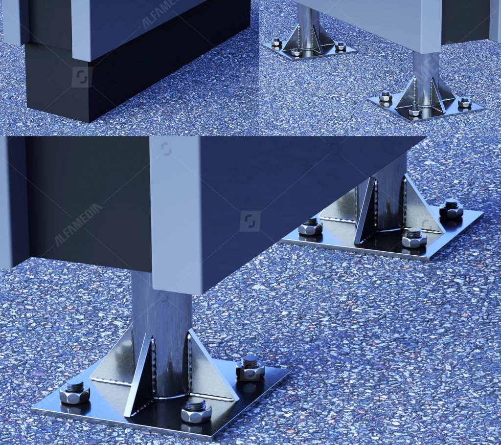 Totem pylon sign di denpasar bali | Alfa Media Bali